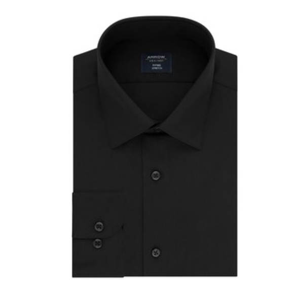 Arrow | Shirts | Mens Fitted Stretch Button Down By Arrow | Poshmark